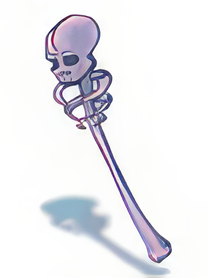 Ronin Market | Evil Bone Wand#57830
